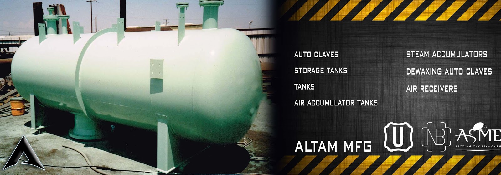 Altam Manufacturing ASME Vessels/Tanks: Altam Pressure Vessels ASME in ...