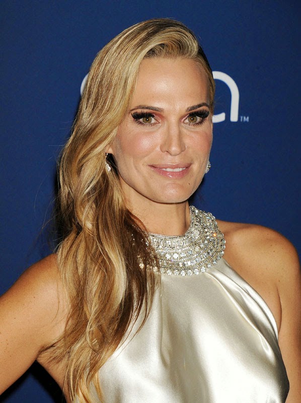 Molly Sims at InStyle & Warner Bros Golden Globes party in Beverly ...