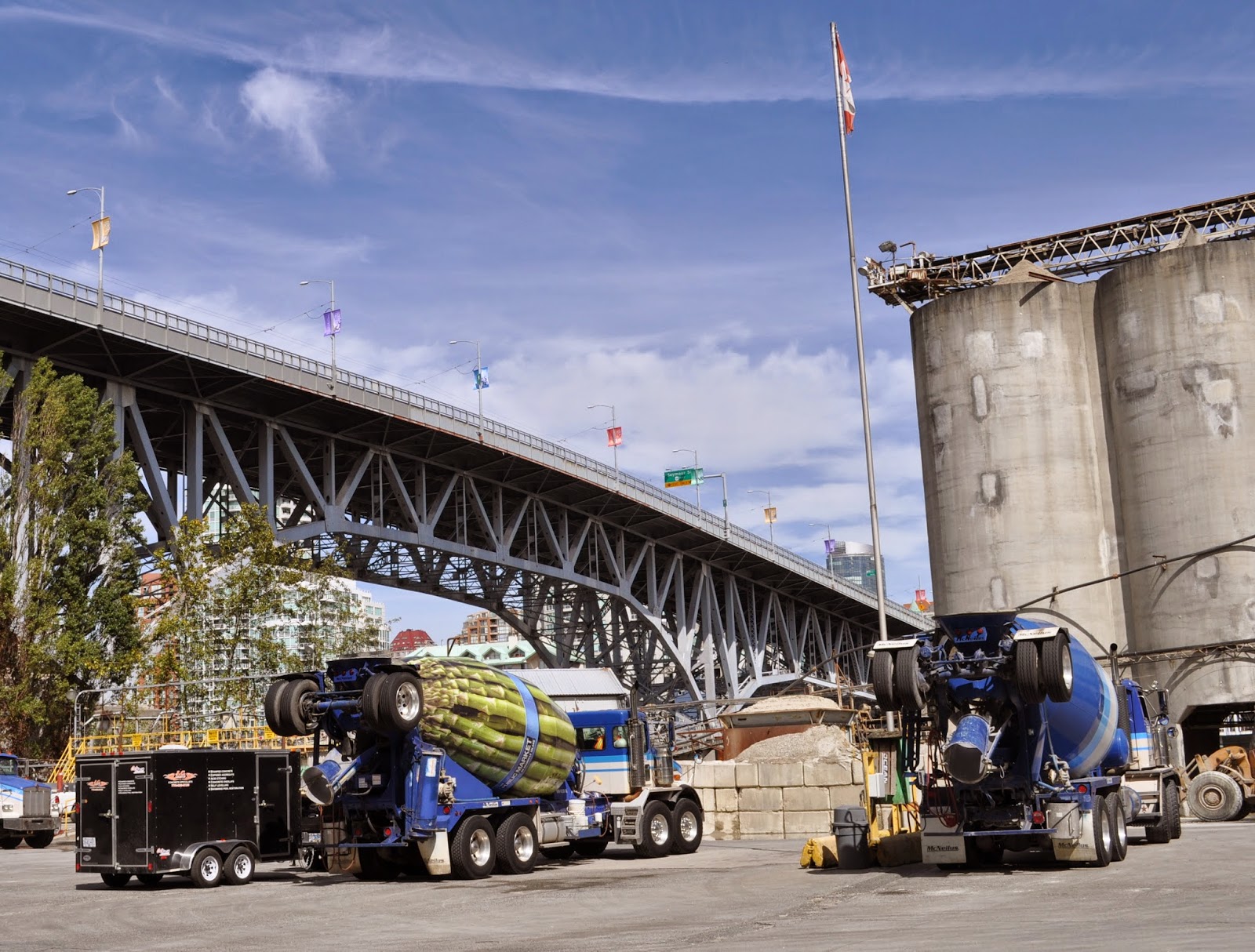 Georgia Strait Alliance: Mixing concrete and asparagus on Granville Island