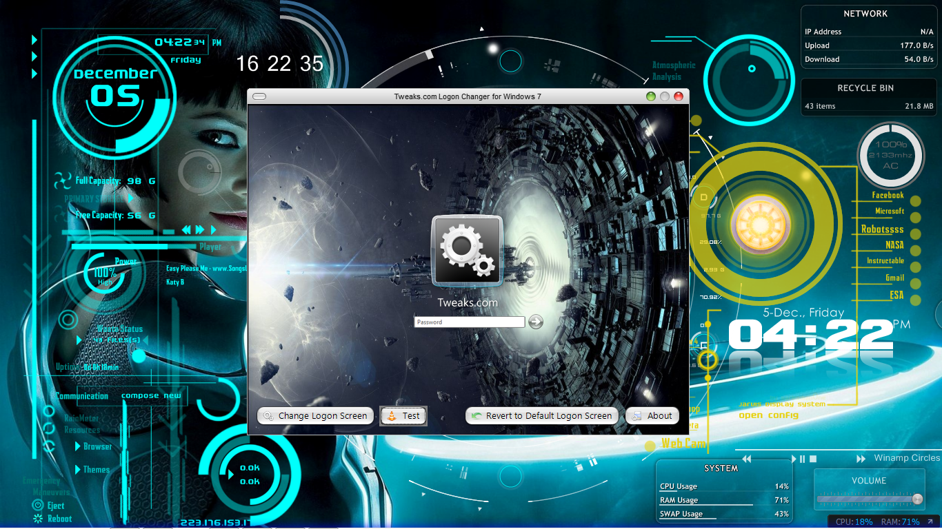 How to Set a Custom Logon Screen Background on Windows 7