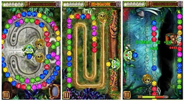 Zuma deluxe bubble shooter - humanHop