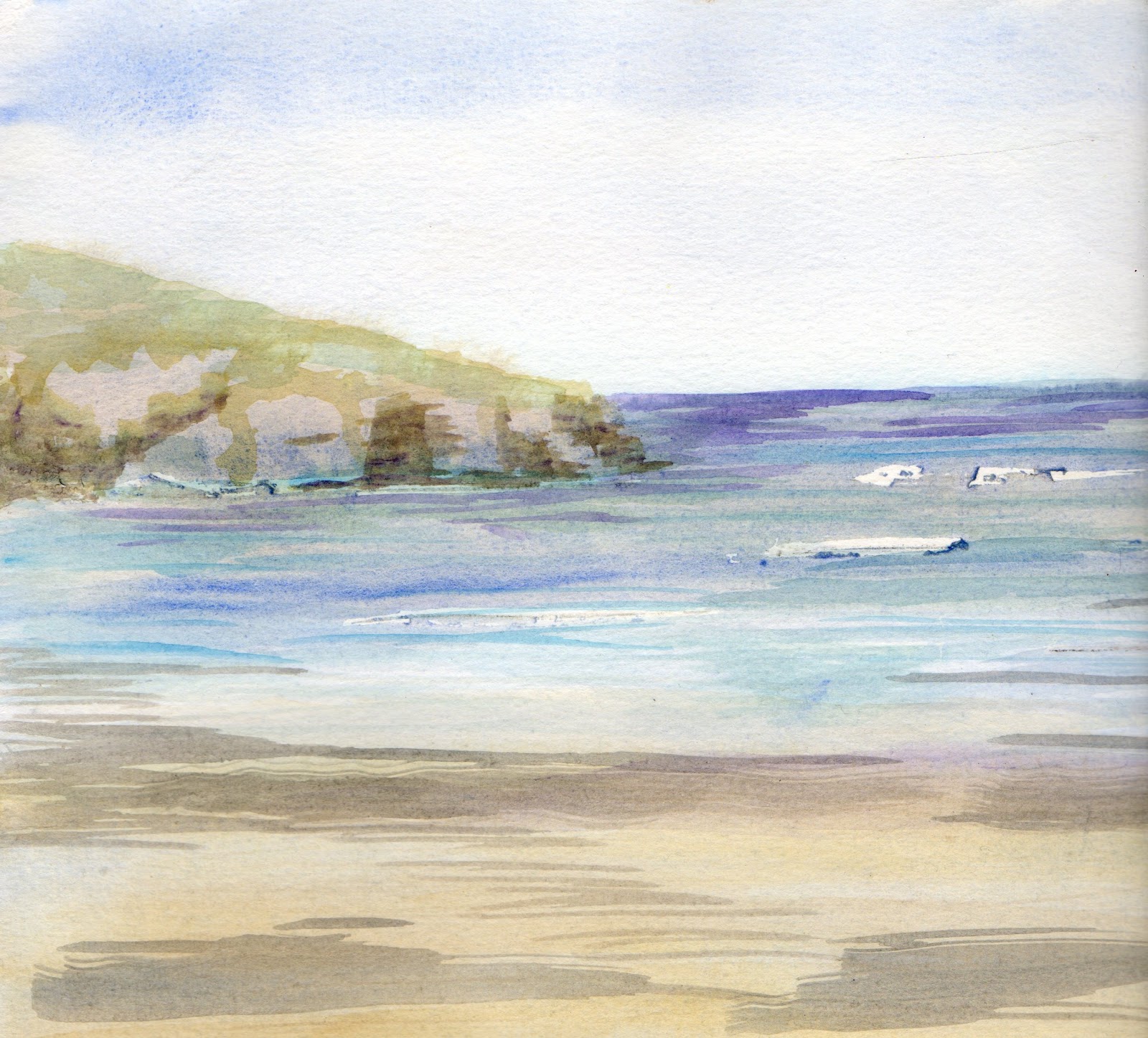 Helena Godwin: Watercolour Seascape: Lesson 1
