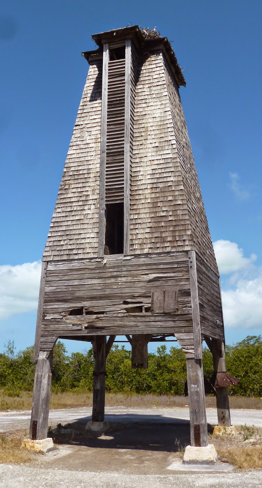 Dr Tony Shaw: Perky's Bat Tower, Sugarloaf Key, Florida
