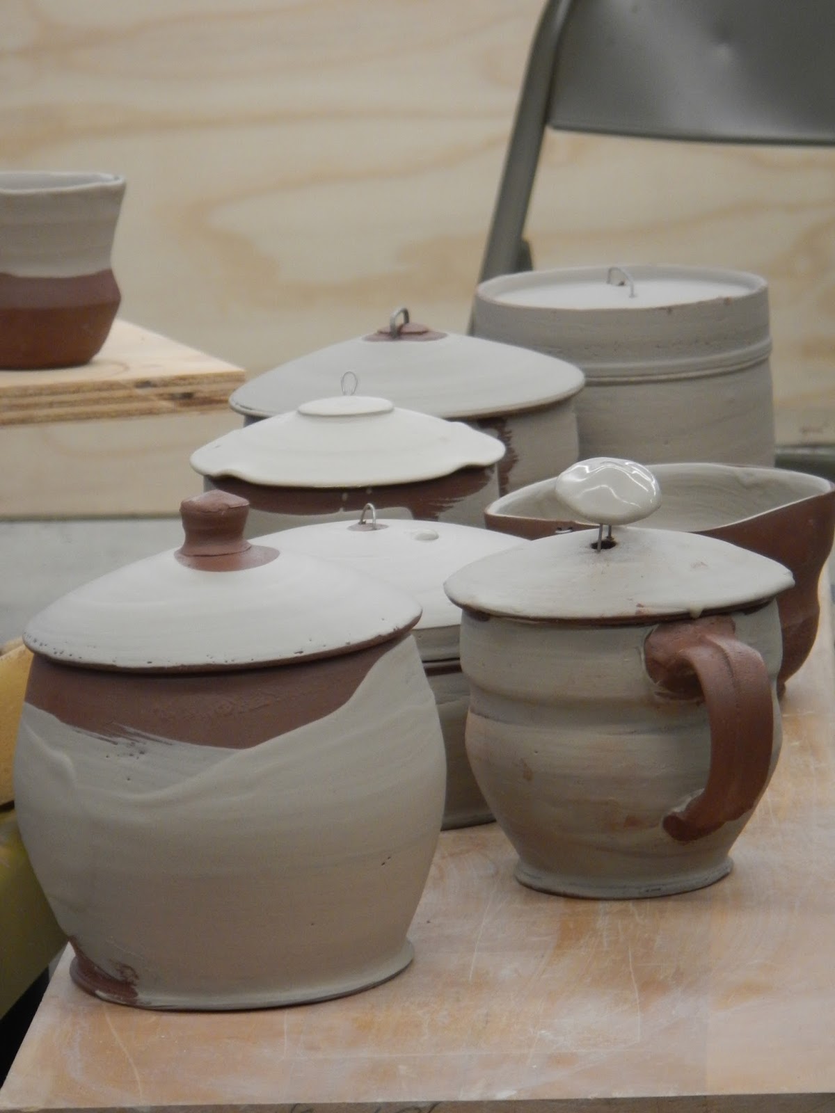 Mimi-Among the Pots: Intro to the Women Working with Clay Symposium 2013