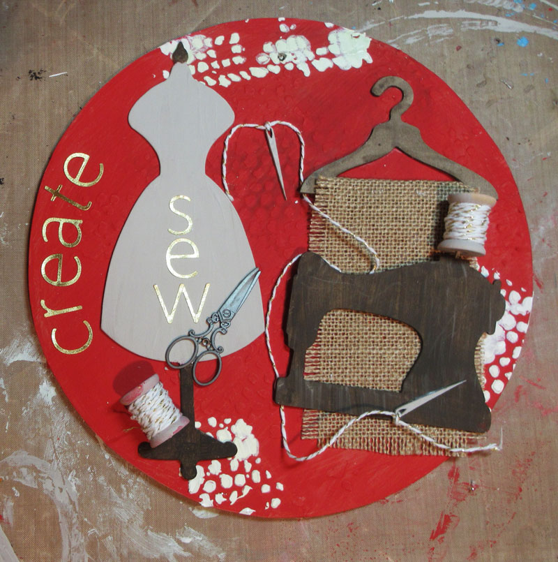 Tiny Tool Time: How to Create a Sewing Panel