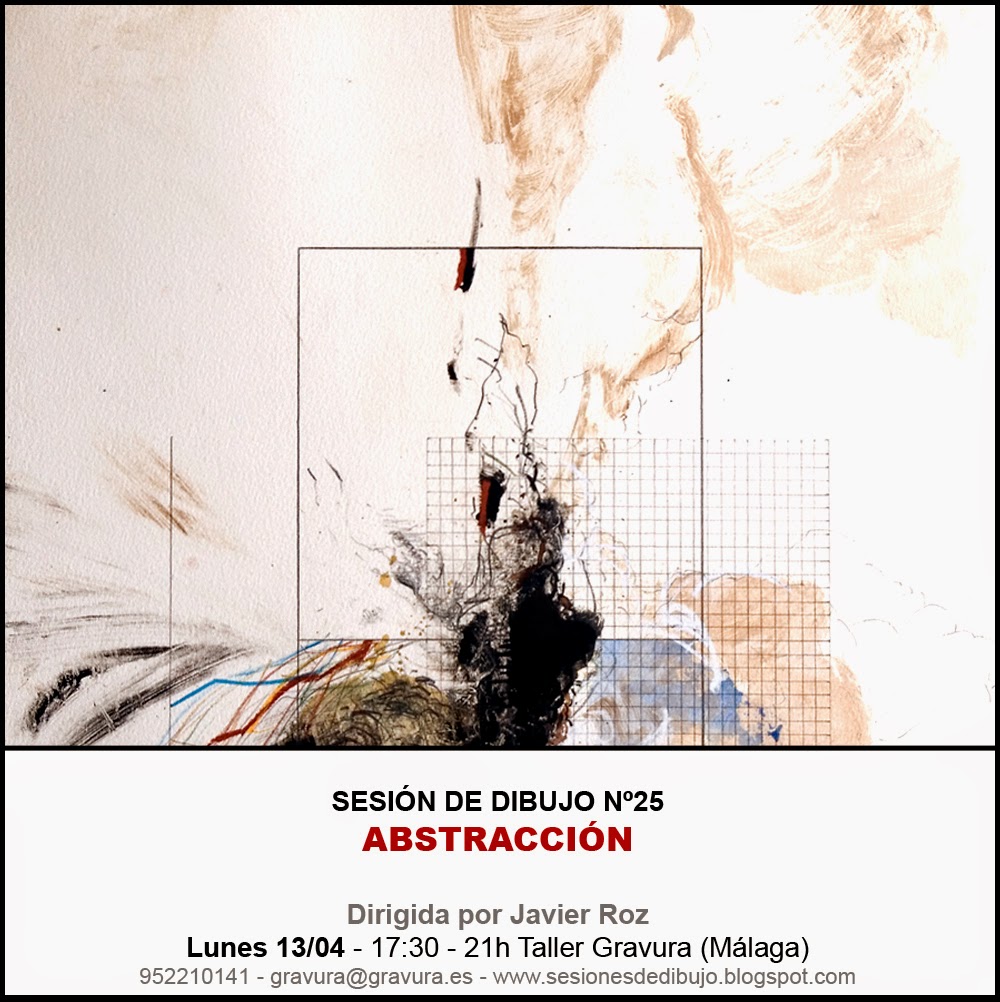 sesiones de dibujo: SESIÓN Nº25 - ABSTRACCIÓN
