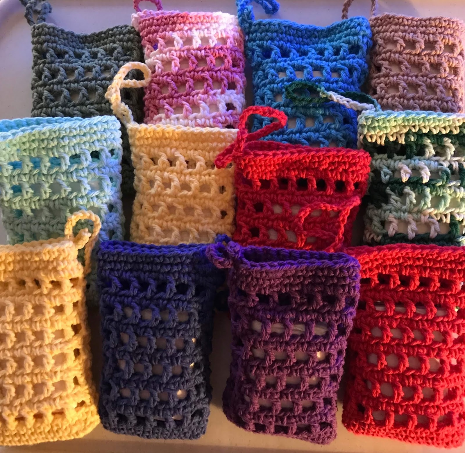 Grandma s Craft Closet Square Pattern Soap Sack grandma-s-craft-closet-square-pattern-soap-sack