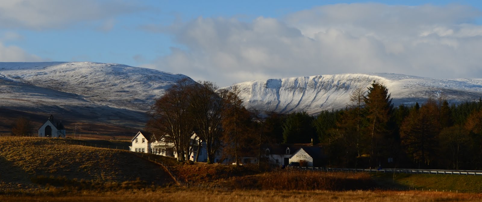 Tour Scotland: Tour Scotland Winter Photographs Amulree Highland Perthshire