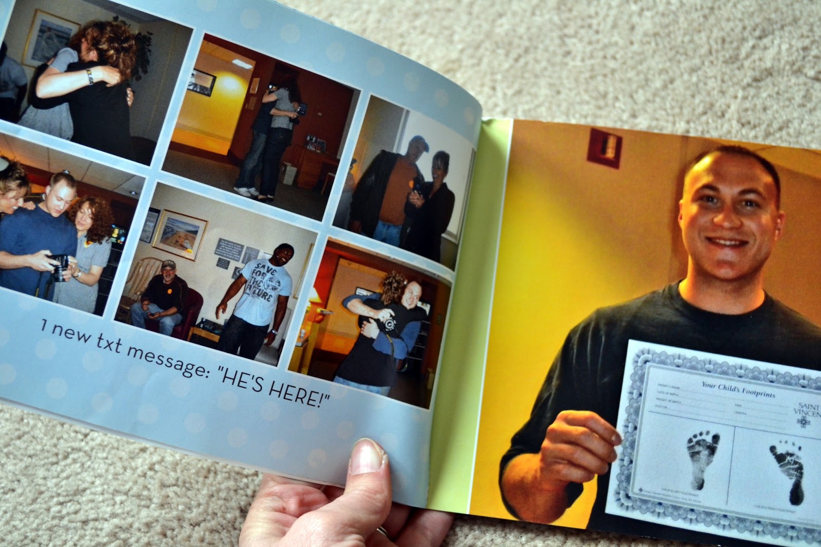 Team Studer: Gift for new moms: Excitement, Photo, and Text Message Book