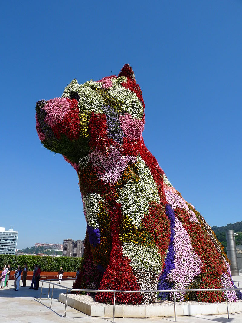 Jeff Koons Puppy Bilbao 1992 : r/museum