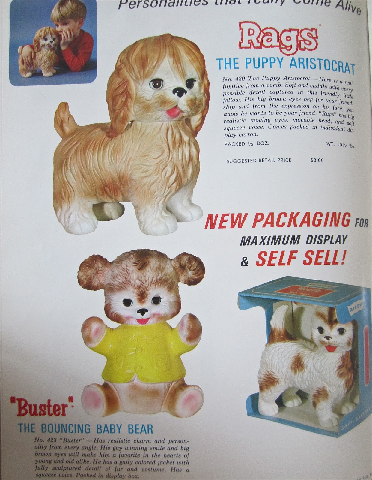 Things That Squeak: Arrow Rubber and plastics, Edward Mobley, catalog 1966