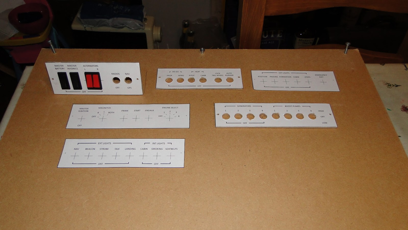 Building a Generic Home Cockpit