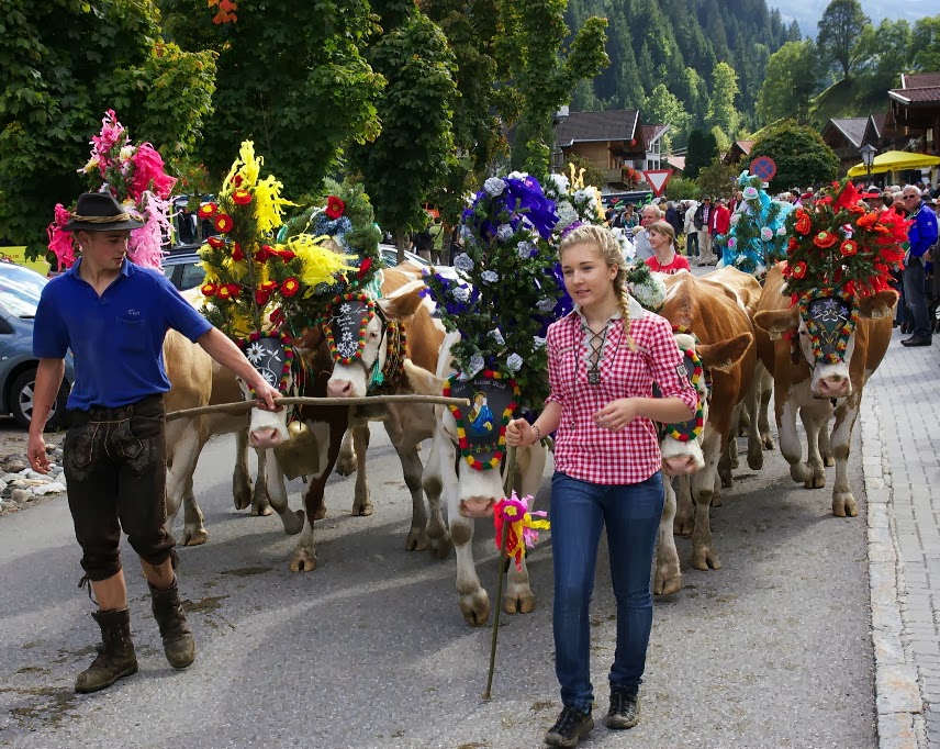 Antique Style: Fall Festival in the Alps: Party Til The Cows Come Home