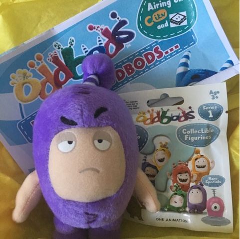 Oddbods Voice Activated Walking Talking Fuse - Mummy Be Beautiful