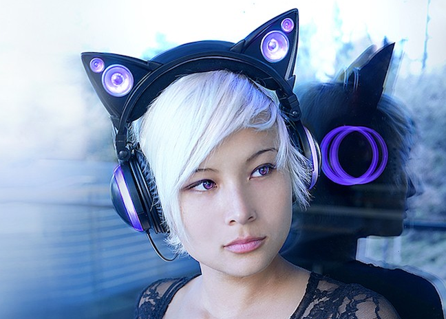 The 3 Types of Cat ear headphones : 2017