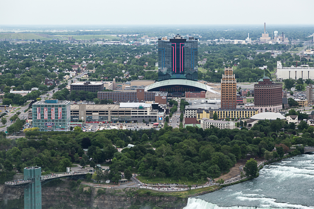 seldom seen: View of Seneca Niagara