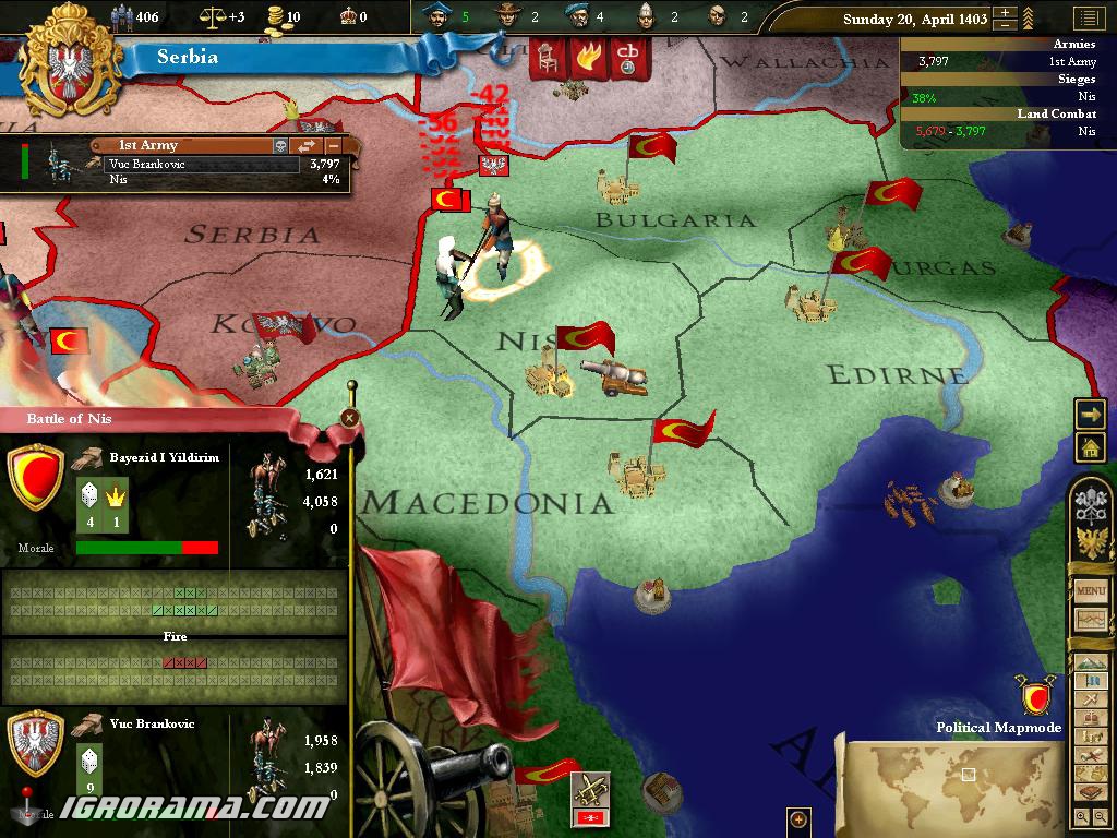 Europa Universalis 3: Divine Wind, recenzija ~ Igrorama