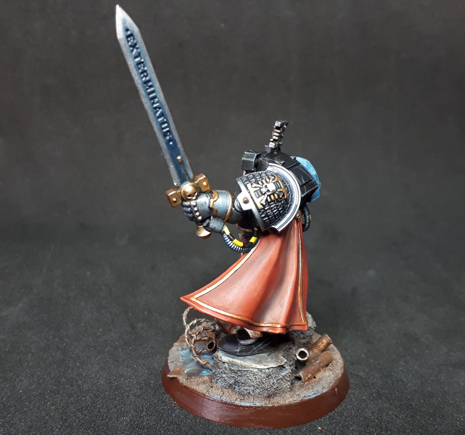 WarGameHobby: Deathwatch Captain in terminator armour