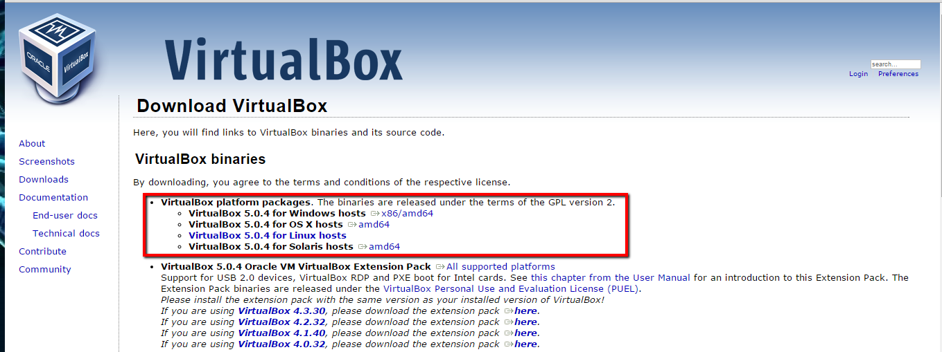 CRGeek!: Instalación de VirtualBox 5.0.4 en Windows