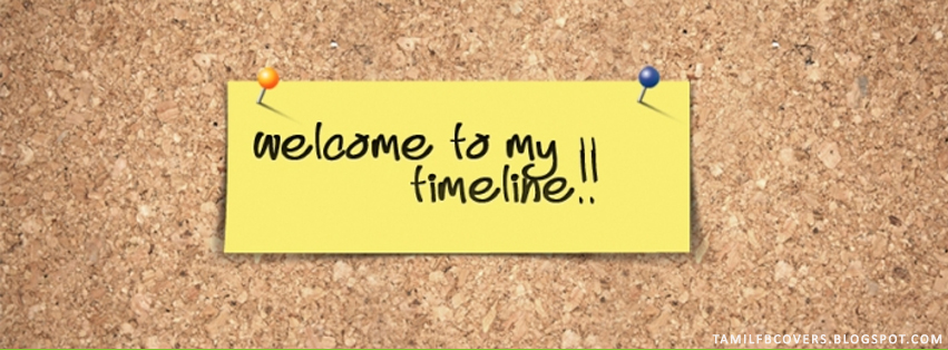 My India FB Covers: Welcome to my timeline - Welcome FB Cover