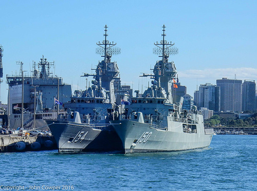 DEFENSE STUDIES: HMAS Anzac Gets Underway for Readiness Tests