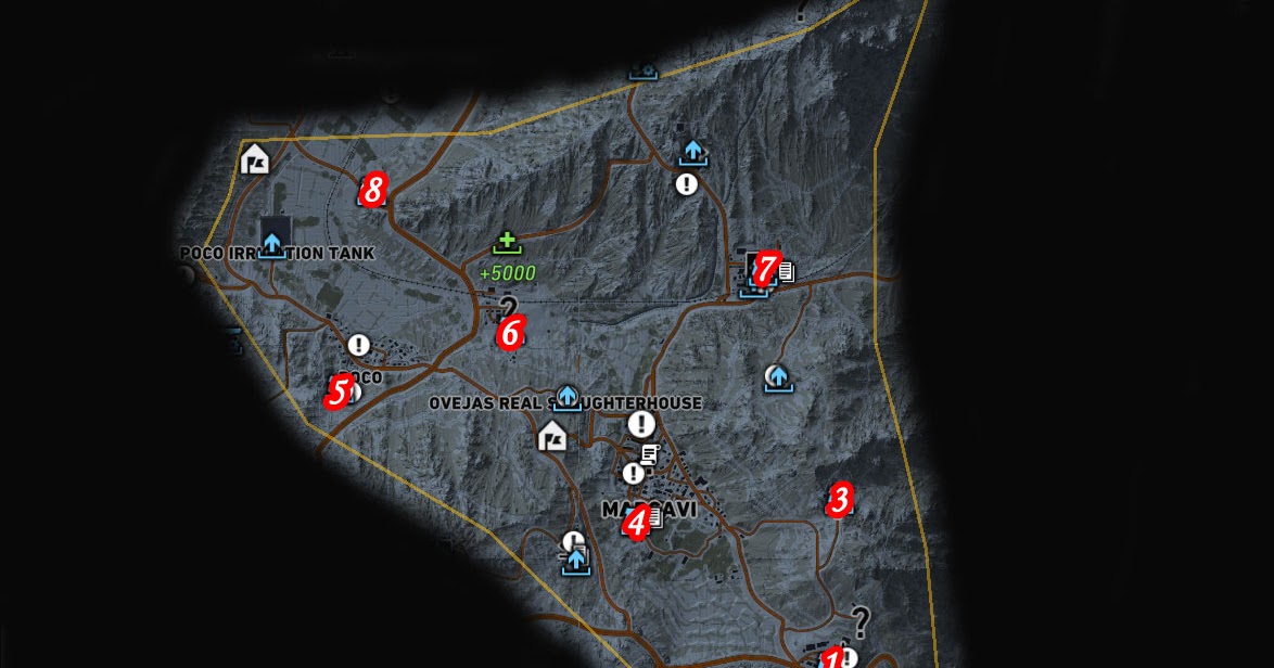 Ghost Recon Wildlands: Remanzo Map
