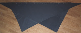 Mary's Quilting Notes: Cutting the backing the Flynn Method