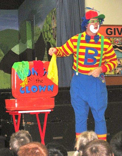 BBPS Junior Team Blog: Bongo the Clown visists BBPS Juniors