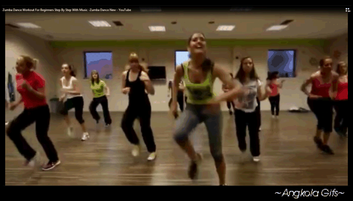 Animation Wallpaper: Animasi Tari / Senam Zumba - Gif