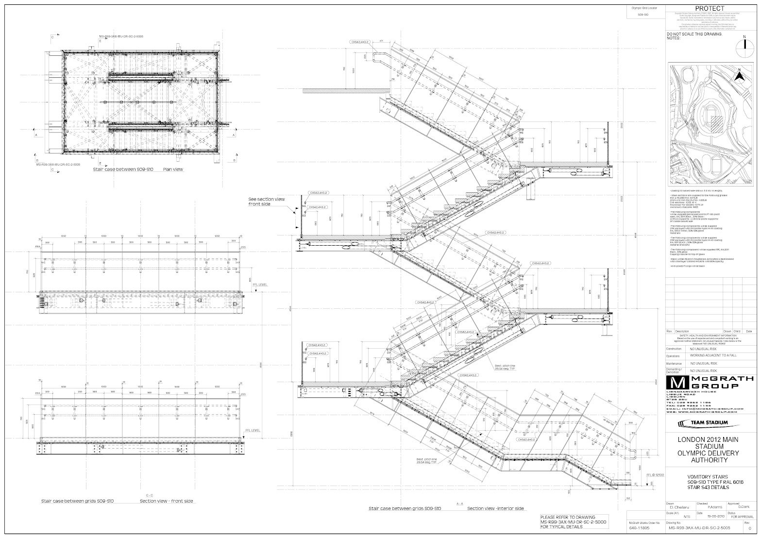 Daniela Chelaru: Olympic Stadium- Vomitory Stairs