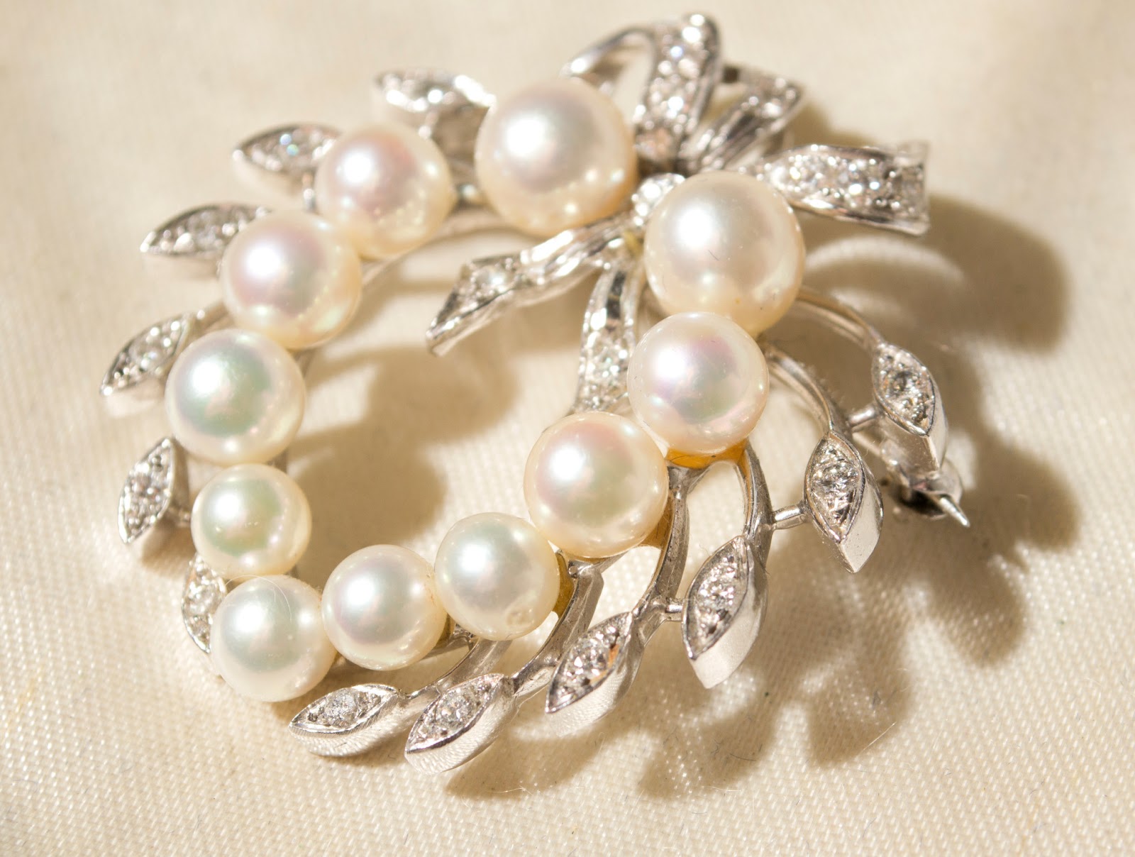 Adrienne's Heirlooms for Appraisal : Vintage 14k Cultured Pearl and ...
