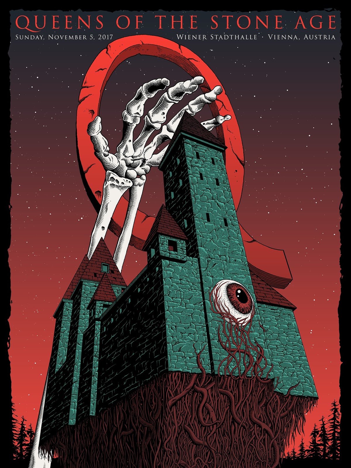 INSIDE THE ROCK POSTER FRAME BLOG: Neal Williams Queens of the Stone ...