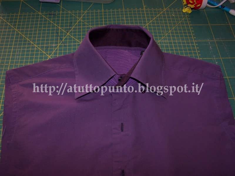 A tutto punto: Un cuscino da una camicia - TUTORIAL