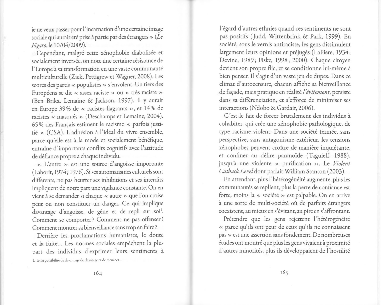 école : références: Laurent Obertone, La France interdite (2018)