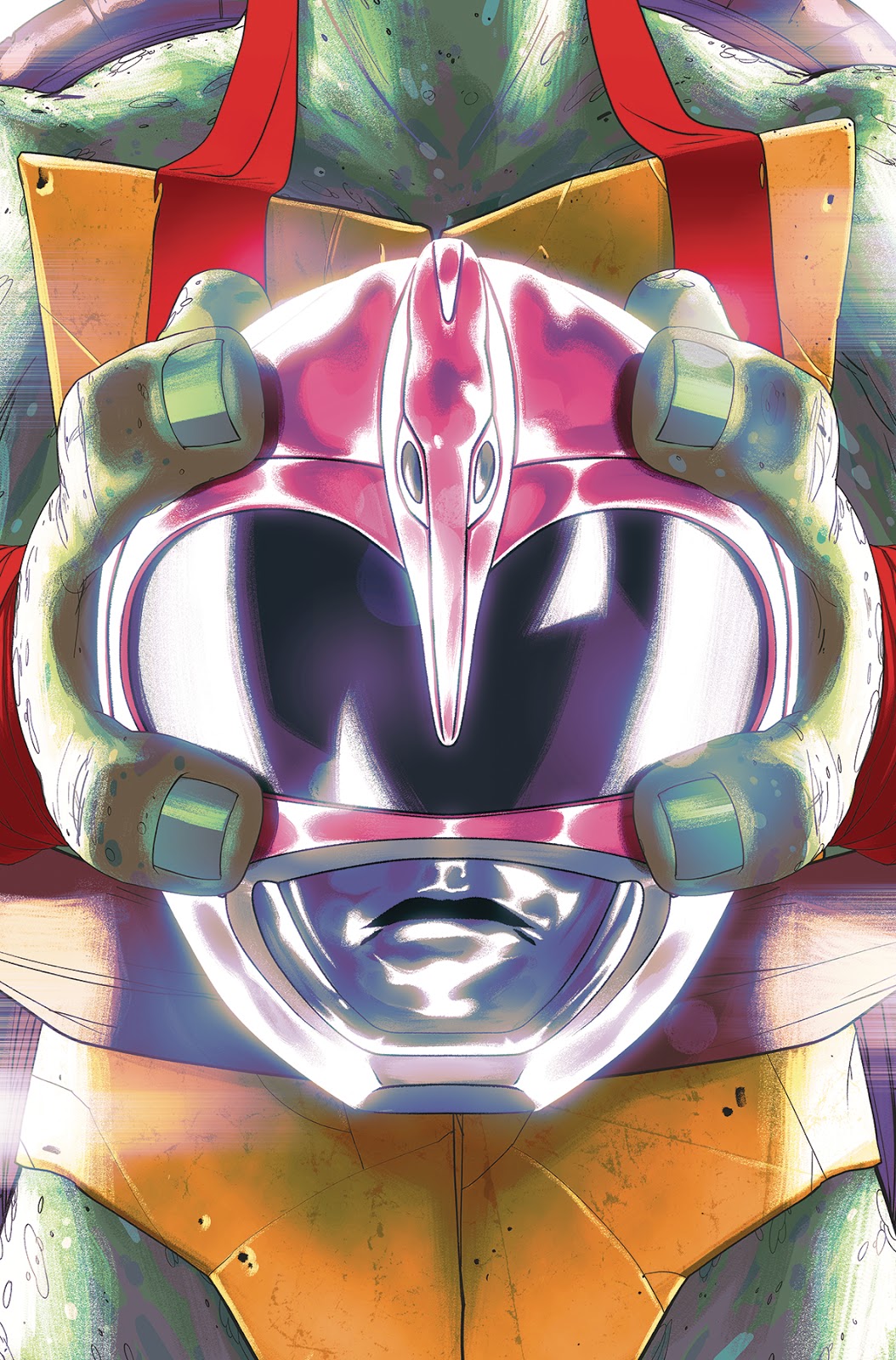 NickALive!: First Look at 'Mighty Morphin Power Rangers/Teenage Mutant ...