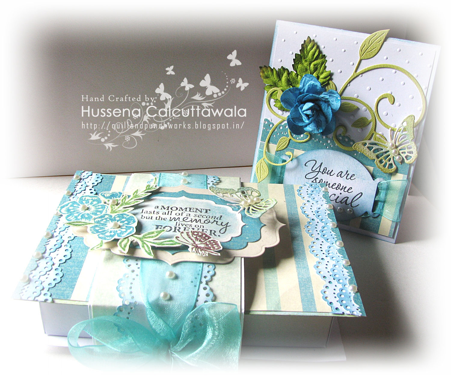 Crafters Corner : Card & Box Set and a Tutorial