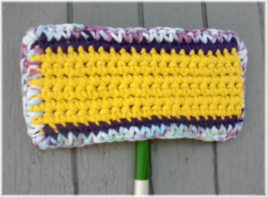 Debs Crochet: Sweeper Cover Crochet Pattern Using T Yarm