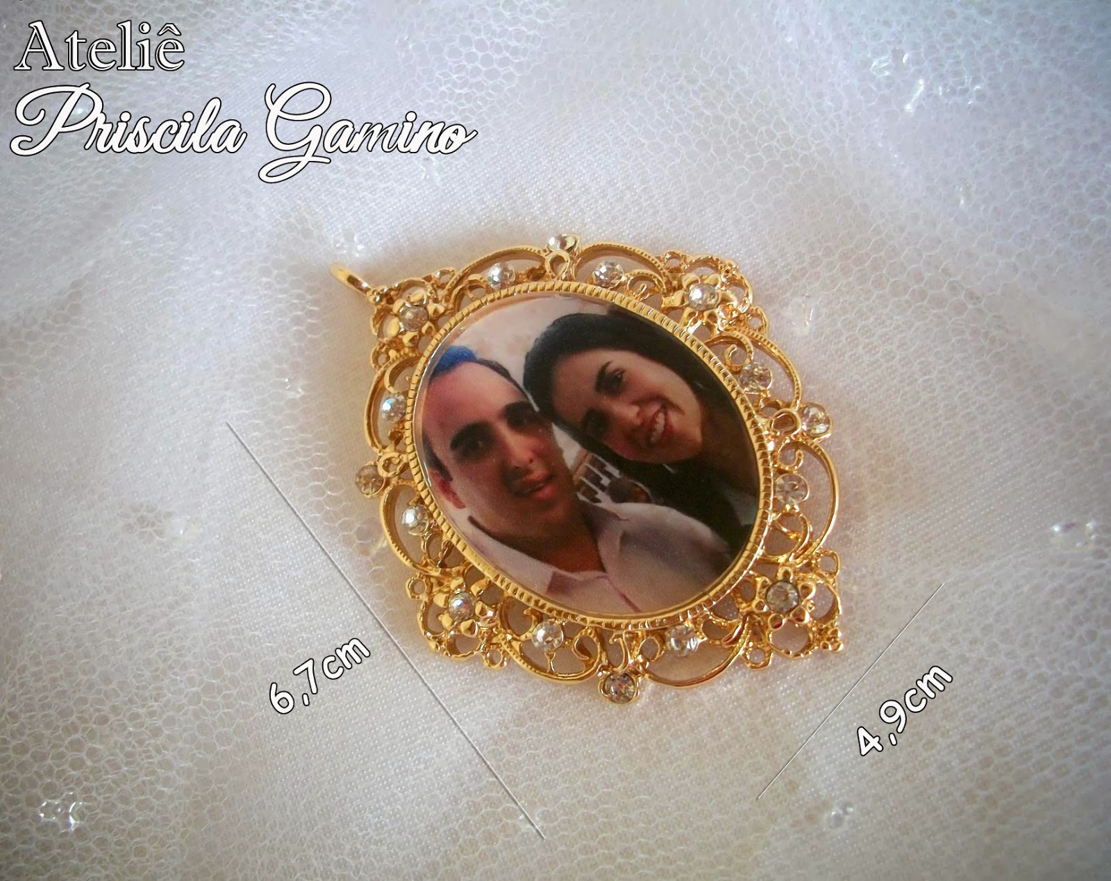 ATELIÊ PRISCILA GAMINO... TERÇOS E ACESSÓRIOS PARA NOIVAS: Medalha ...