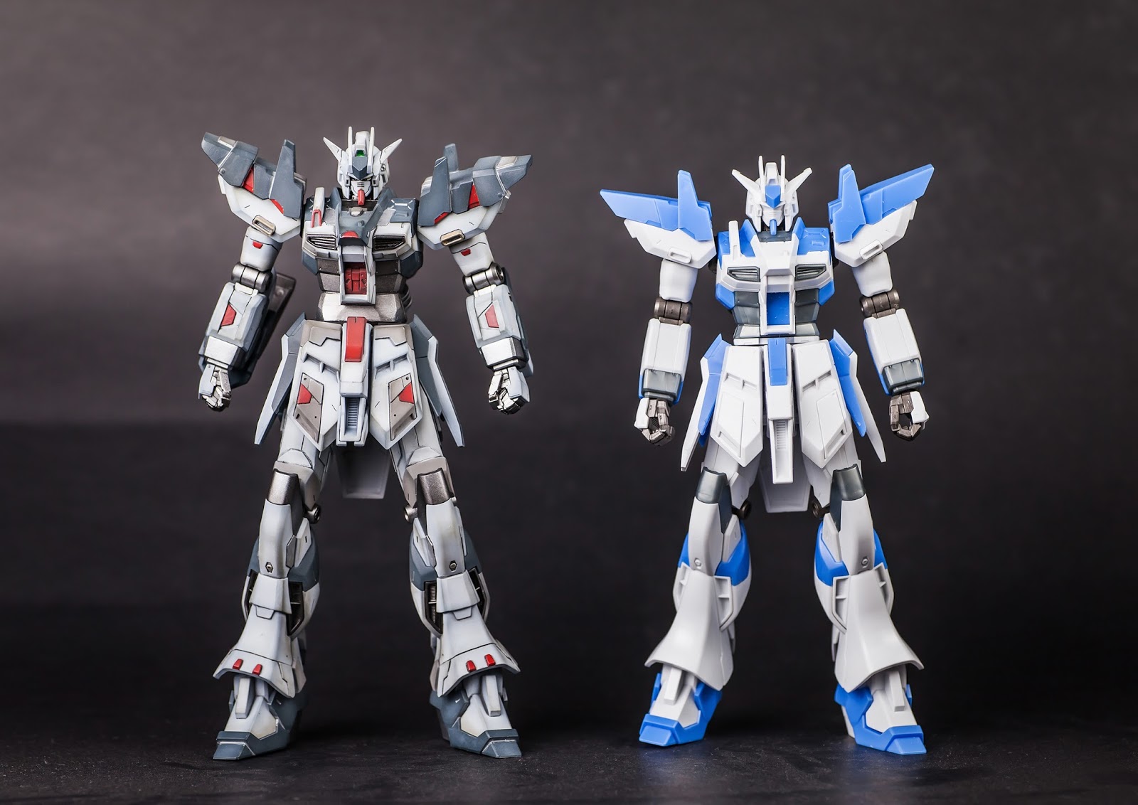 Gundam Family: HGBF 1/144 Hi-Nu Gundam Vrabe Custom Build