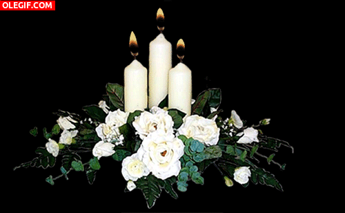 Gifs animados de velas con llama - Blog de imágenes