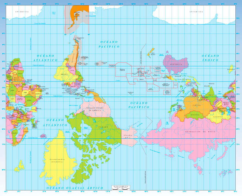 GAIA MISIONES: Visiones del mundo: el mapamundi, según cada cultura