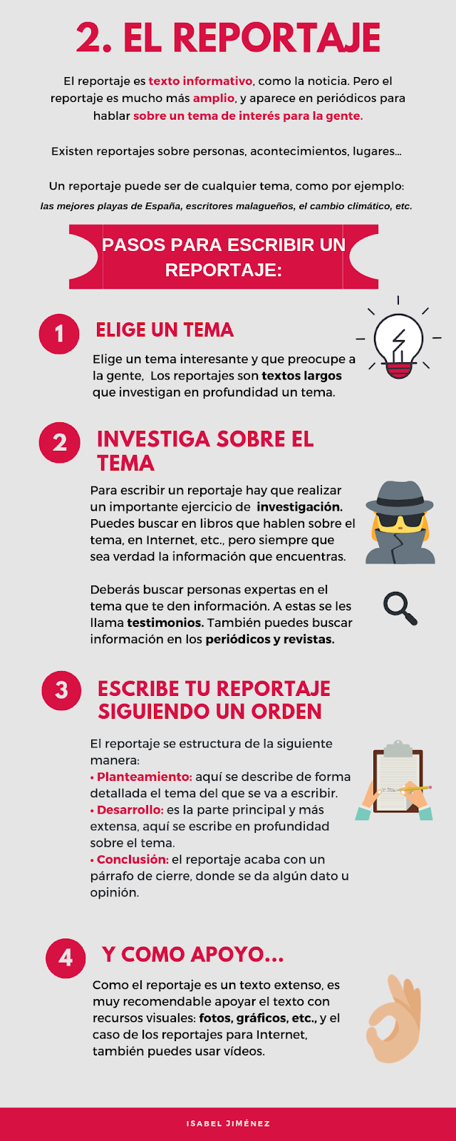 Lenguayliteraturalcántara: Los géneros periodísticos: el reportaje