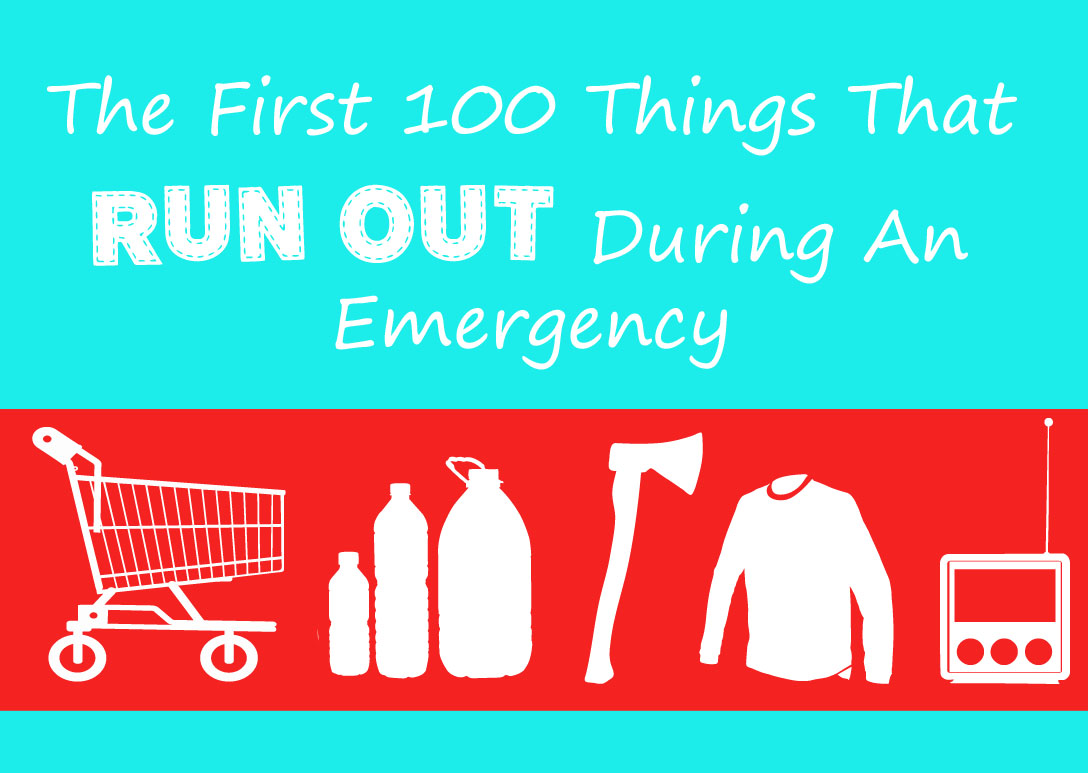 Prepping With NatSprat: The 1st 100 Things That Run Out In An Emergency