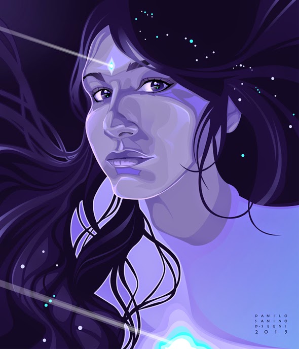 - Illustrations by Danilo Sanino -: Digital Portraits - Ritratti ...