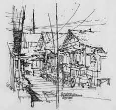 DESAIN ARSITEKTUR " TEKNIK SKETSA " ~ ARCHITECT " ART " DESIGN