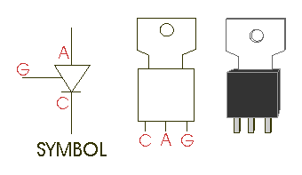 ELECTRONICS GURUKULAM: How a Thyristor Works? Animation