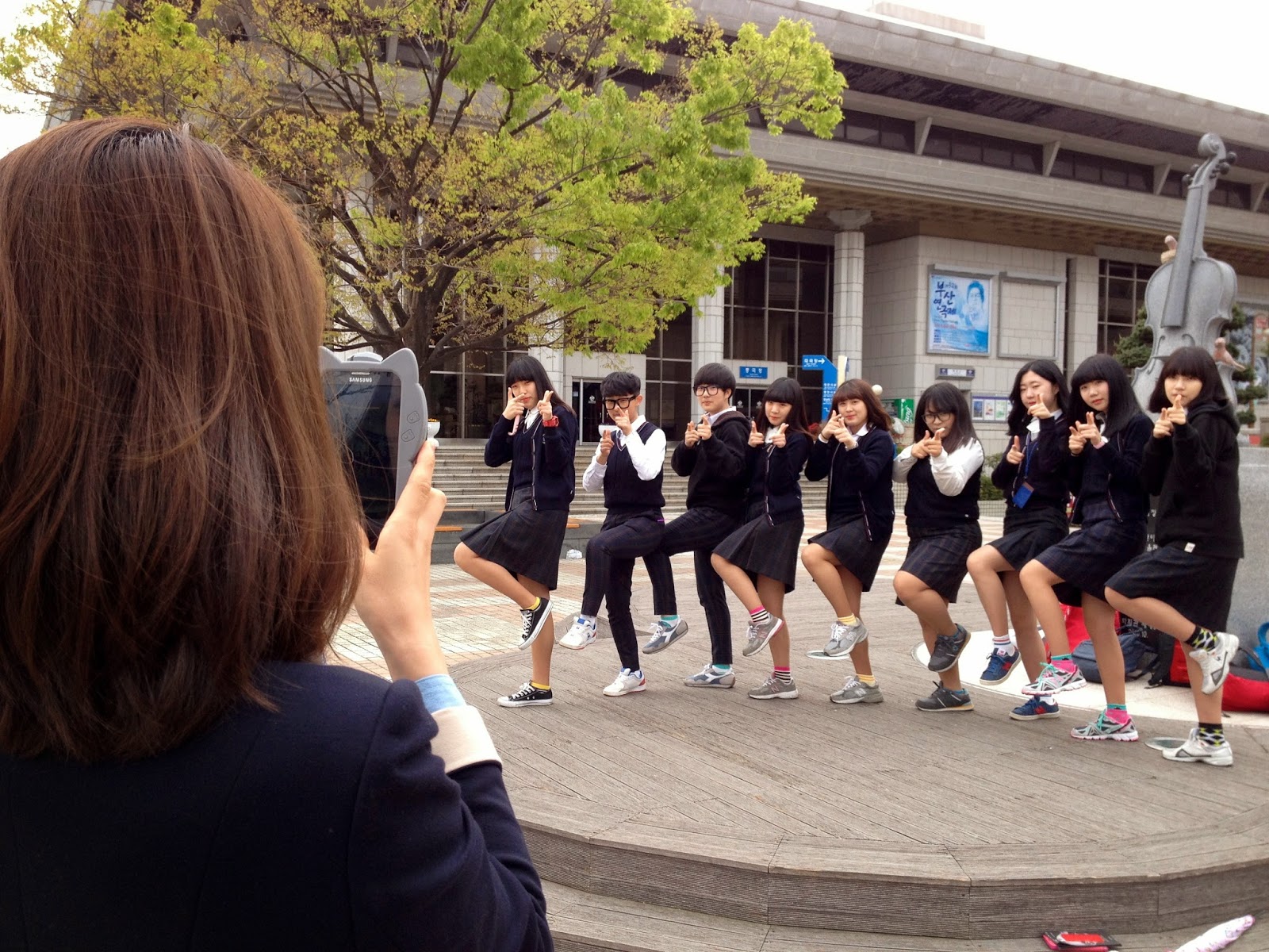 The Fulbrighter in South Korea: Yeongdo Girls High School Goes on a ...