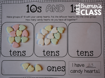 Conversation Heart Math | Mrs. Bremer's Class