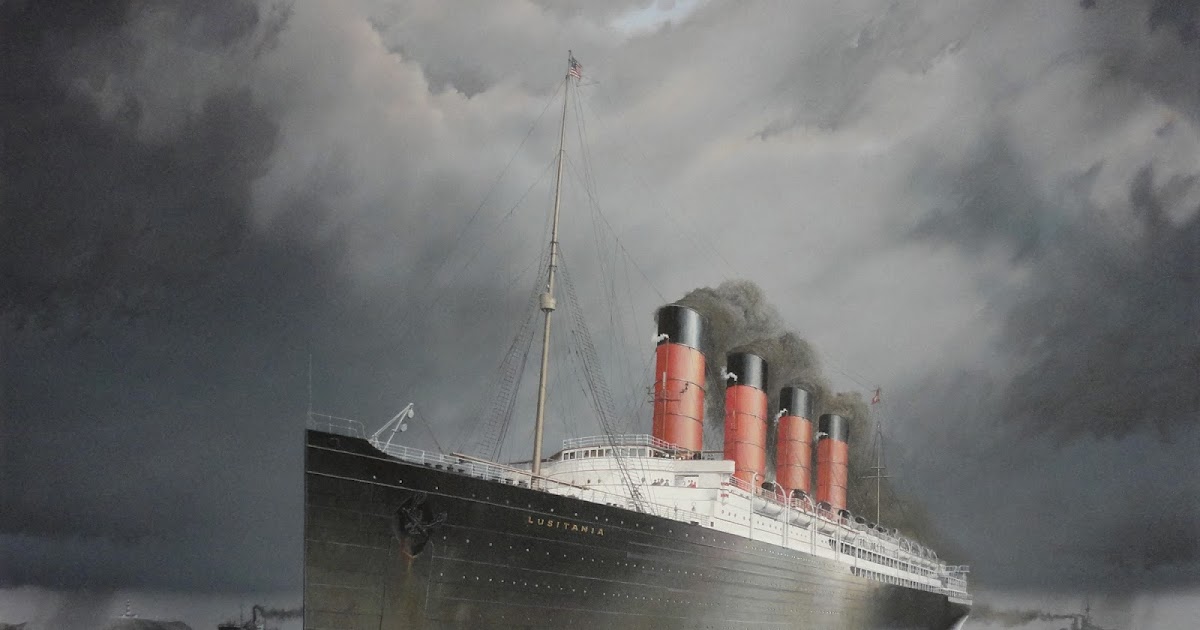 The Art of Jeremy Day: RMS Lusitania