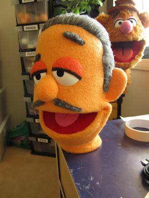 jarrod boutcher puppets: Gentleman puppet